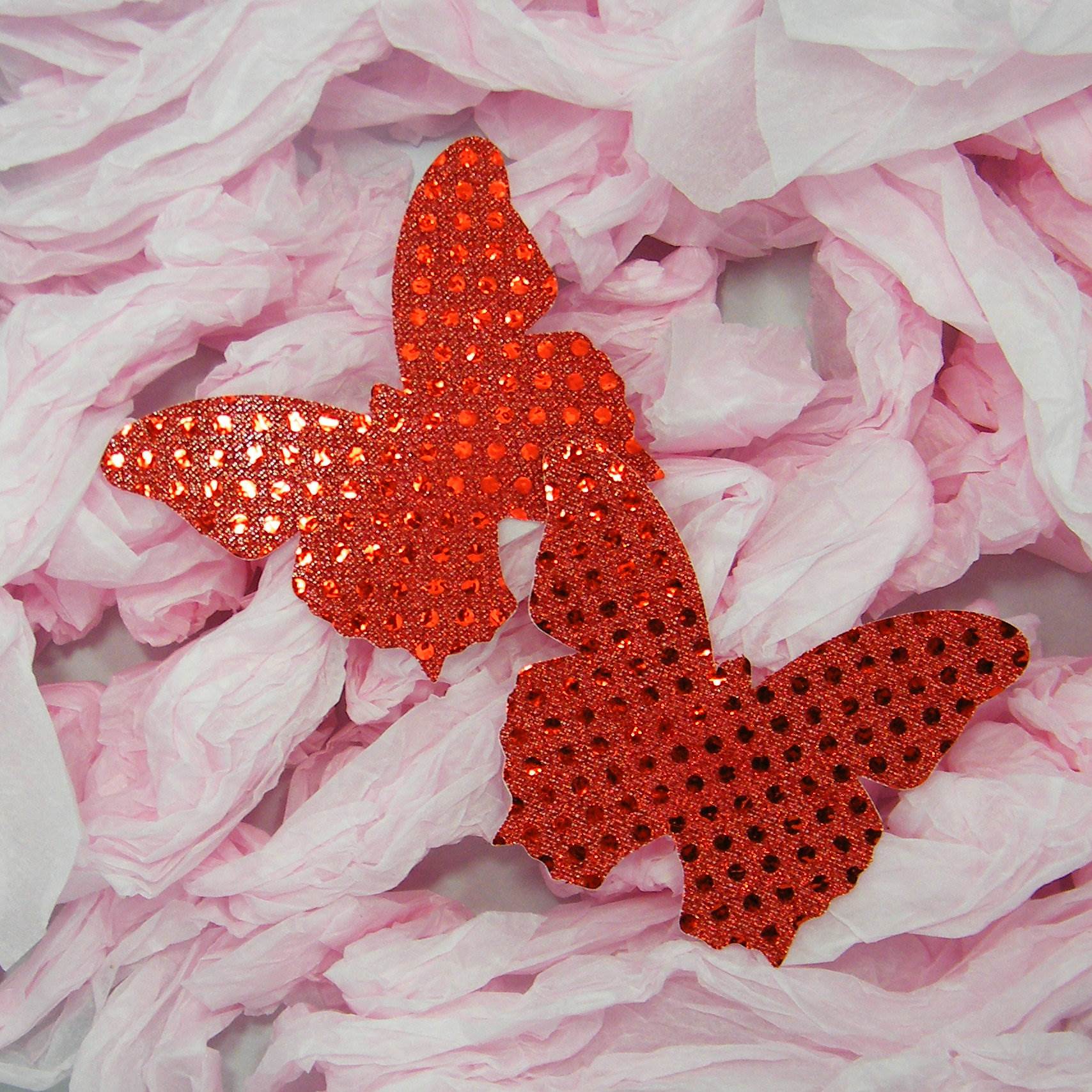 Red Butterfly Sticky Nipple Cover | Ohyeah