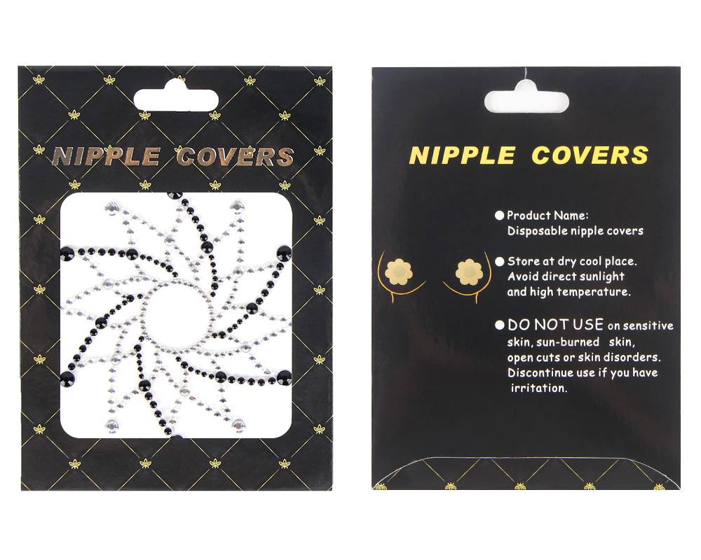 Resin Diamond Sexy Sticker Nipple Covers For Women