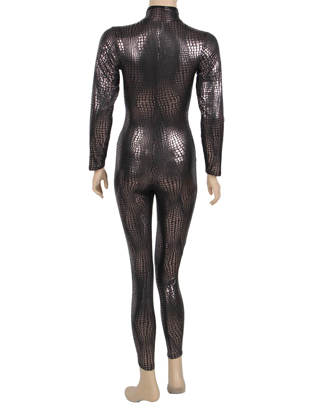 Factory Price Wholesale Sexy Leather Bodysuitcheap Leather Bodysuit For Women