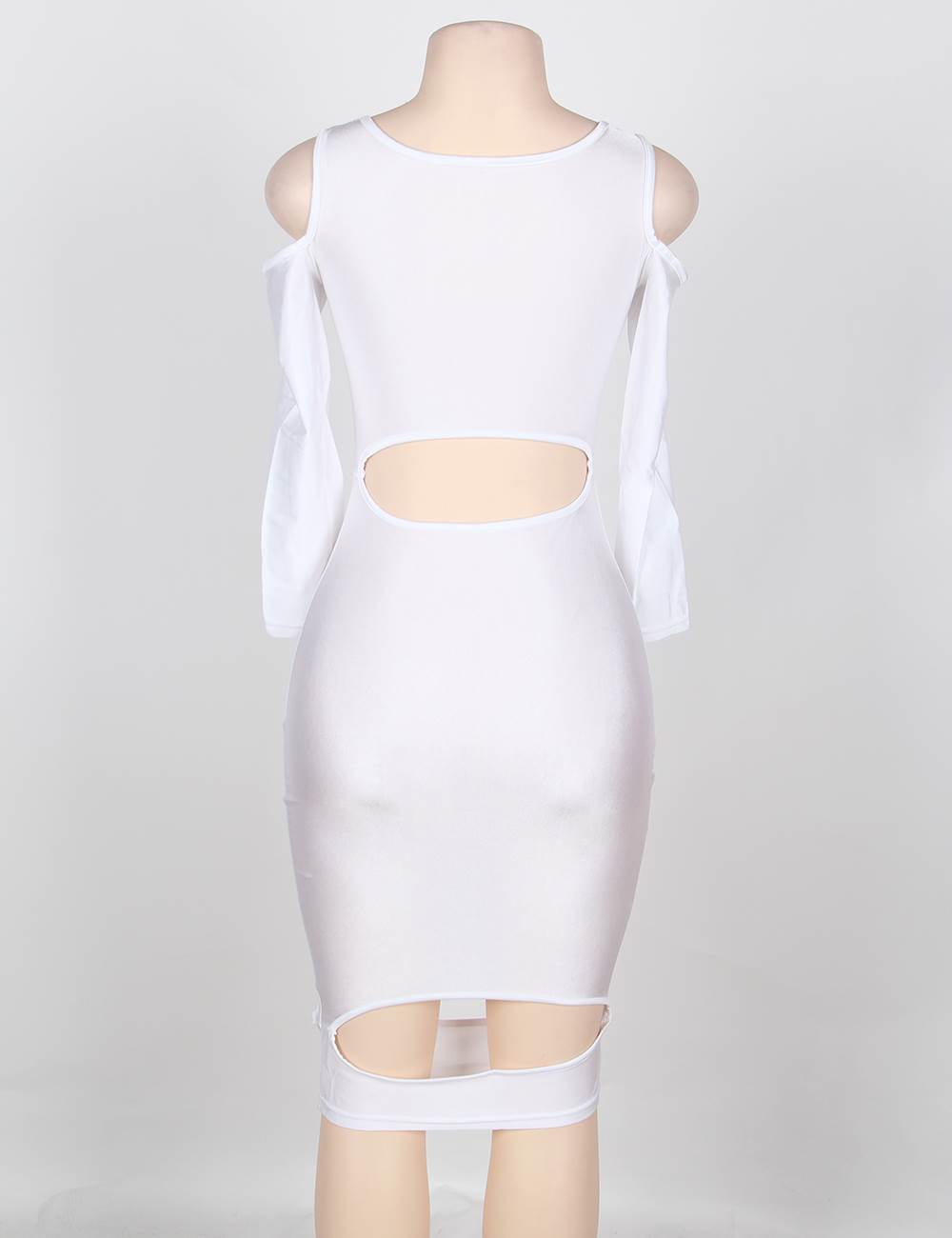 Hot Sale wholesale white bodycon party dress,short white bodycon dress ...