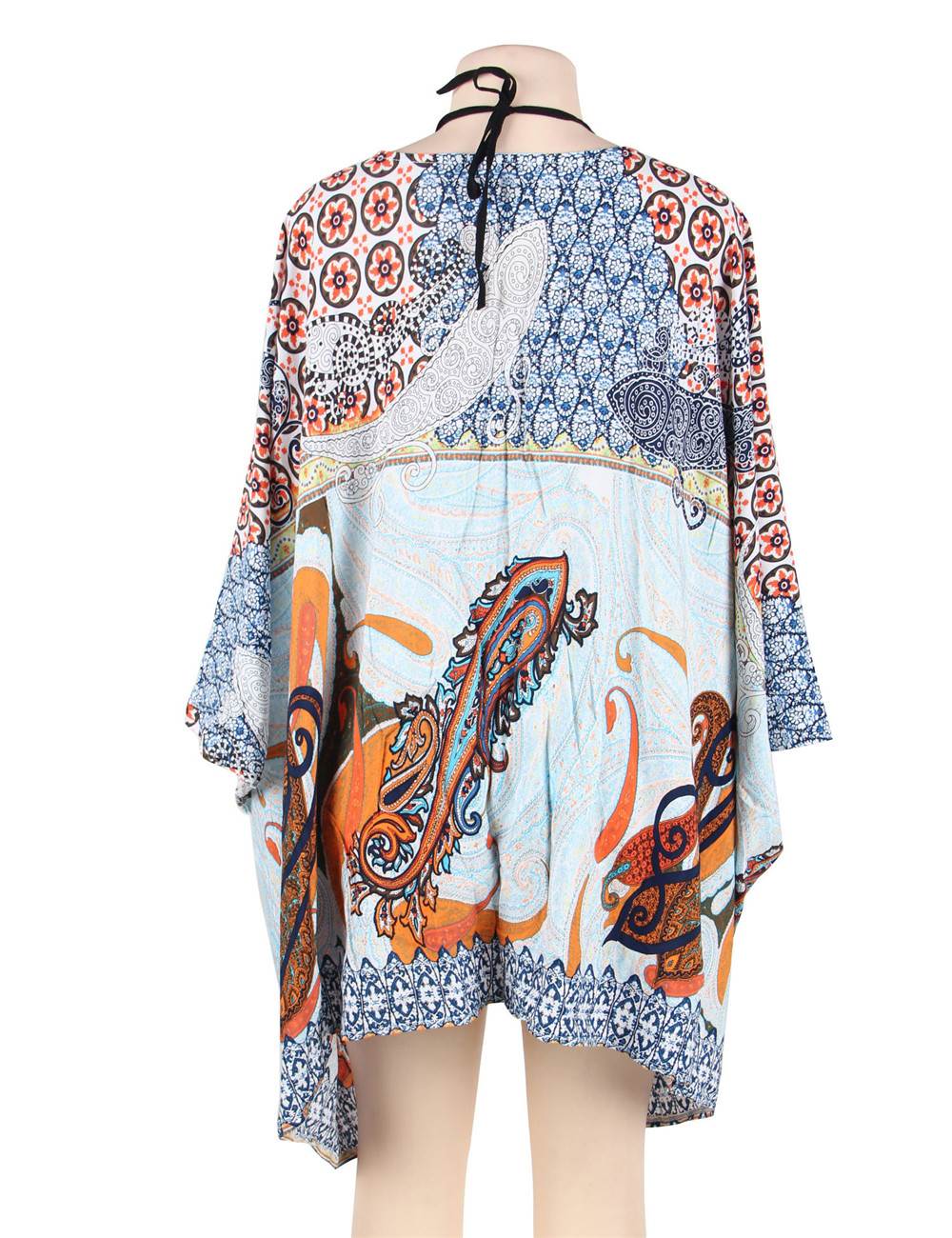 US$6.79 Trendy Retro Design Fashion Colorful Cover-ups